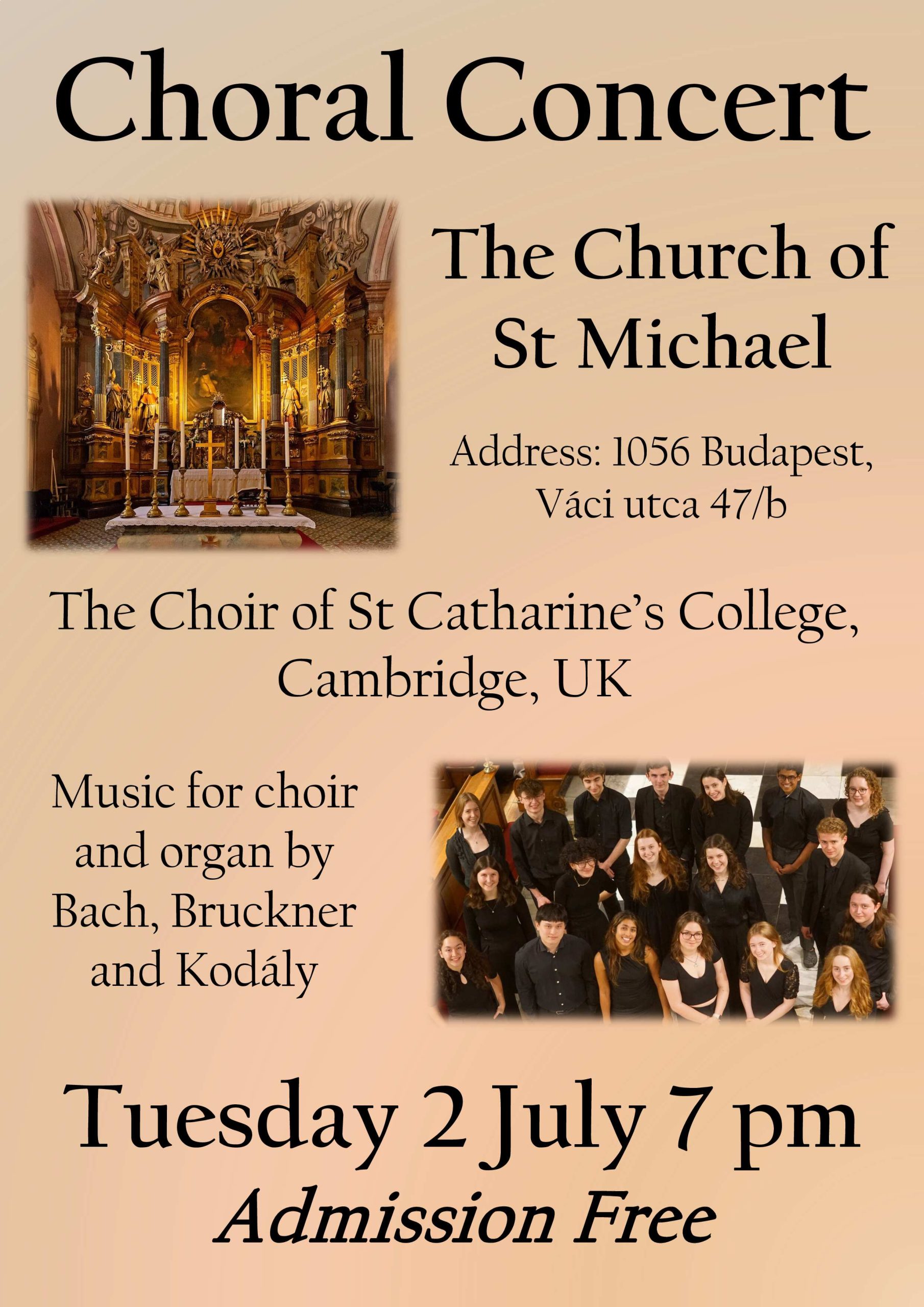 Koncertek – Belvárosi Szent Mihály-templom